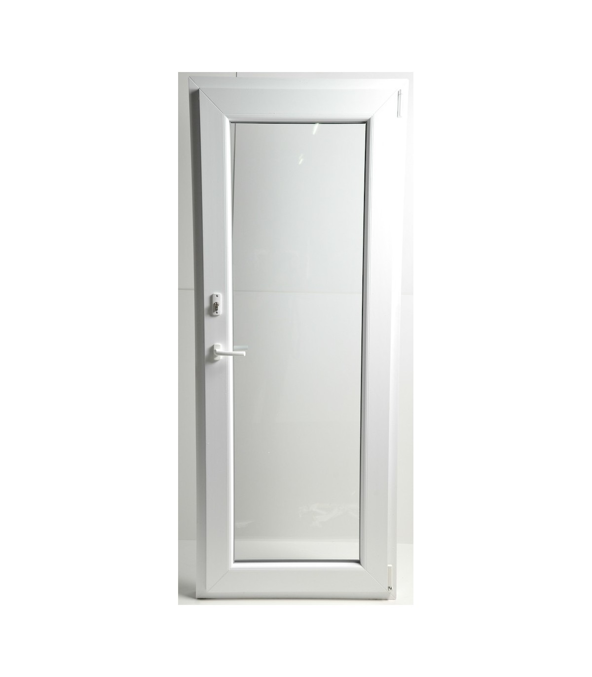 Porta Janela PVC 80x200cm Oscilobatente Direita Chave e Puxador ...