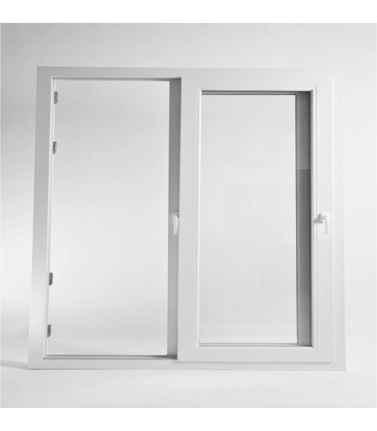 Porta Janela de Correr PVC 300x200cm Vidro Duplo Aluplast