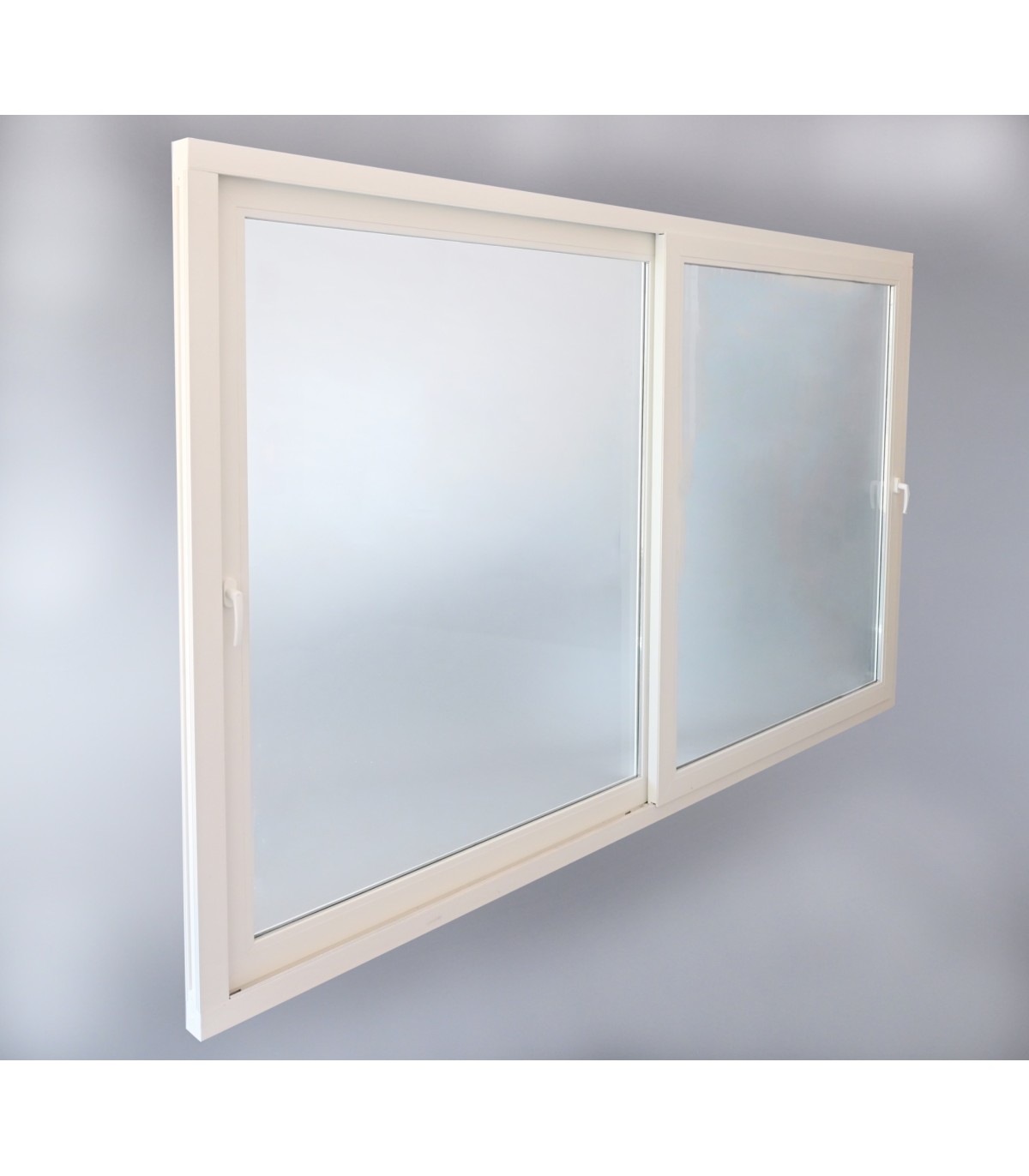 Porta Janela de Correr PVC 300x200cm Vidro Duplo Aluplast