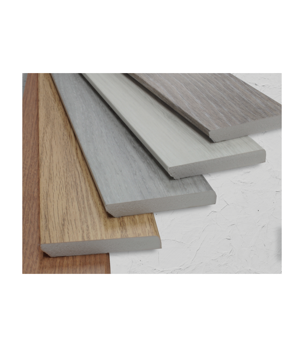 Rodapé PVC Expandido Carvalho Wood Toffe 2200x70x15mm