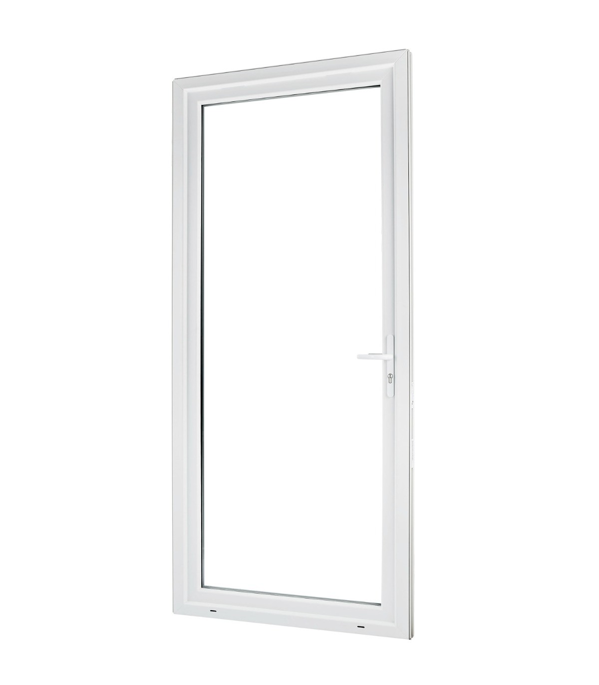 Porta-Janela PVC Vidro Transparente 90×205 | Veka 70 mm