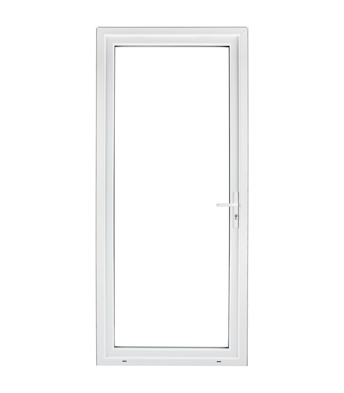 Porta-Janela PVC Vidro Fosco 80×205 | Veka 70 mm